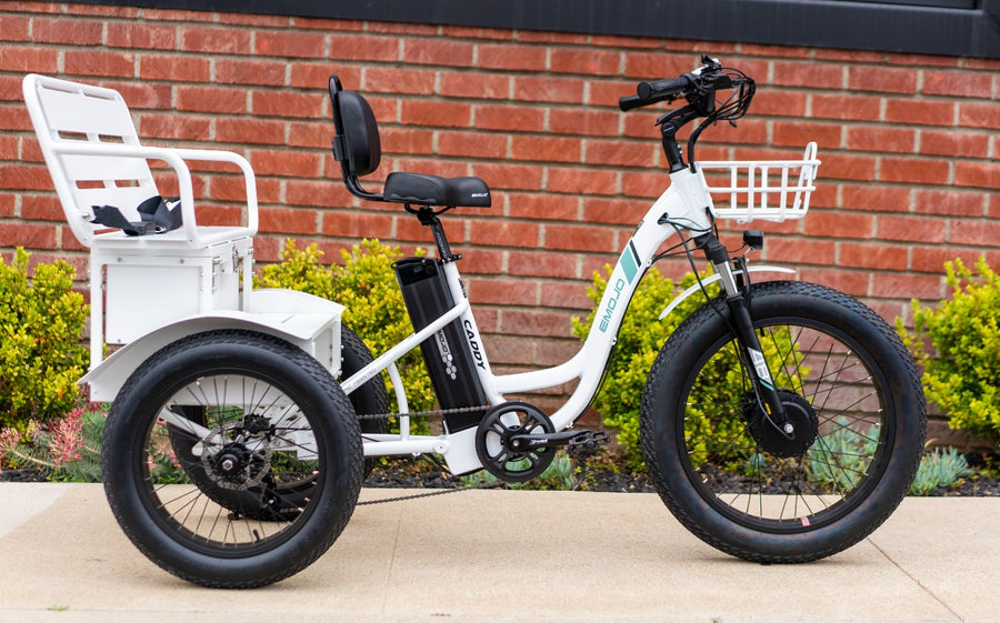 Emojo Caddy PRO, electric trike bike, electric tricycle - Emojo Bike