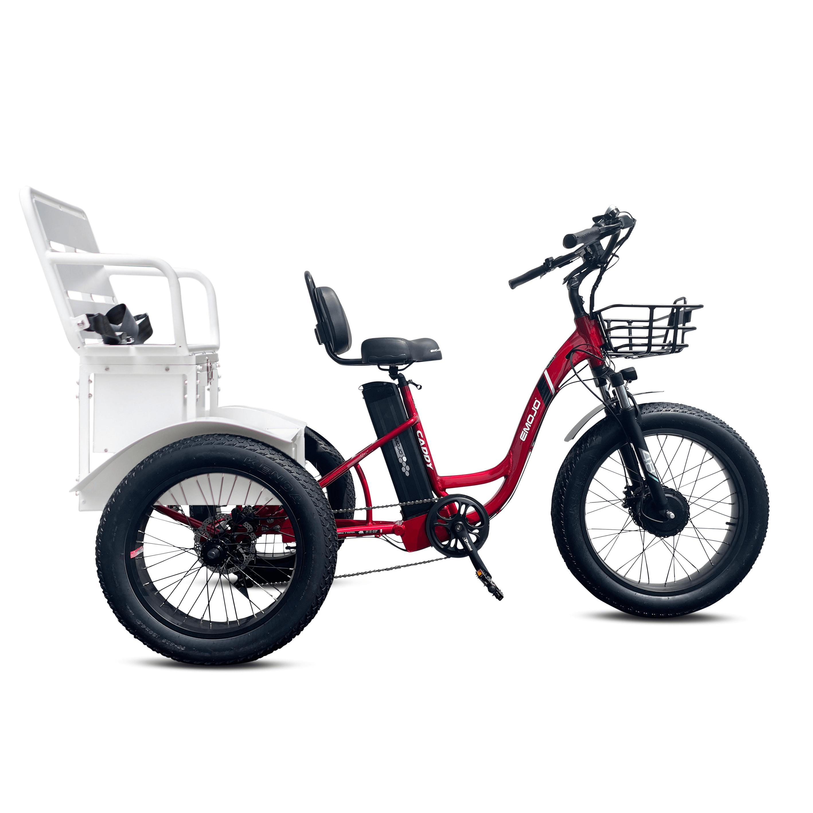 Emojo Caddy PRO, electric trike bike, electric tricycle - Emojo Bike