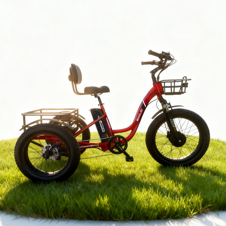 Emojo Caddy PRO, electric trike bike, electric tricycle - Emojo Bike