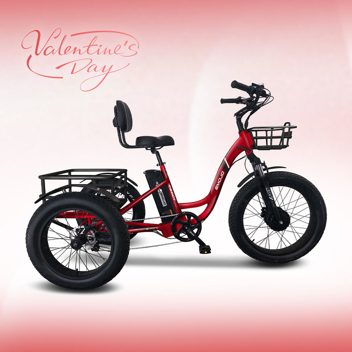 Emojo Caddy PRO, electric trike bike, electric tricycle - Emojo Bike