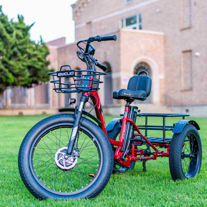 Emojo Caddy PRO, electric trike bike, electric tricycle - Emojo Bike
