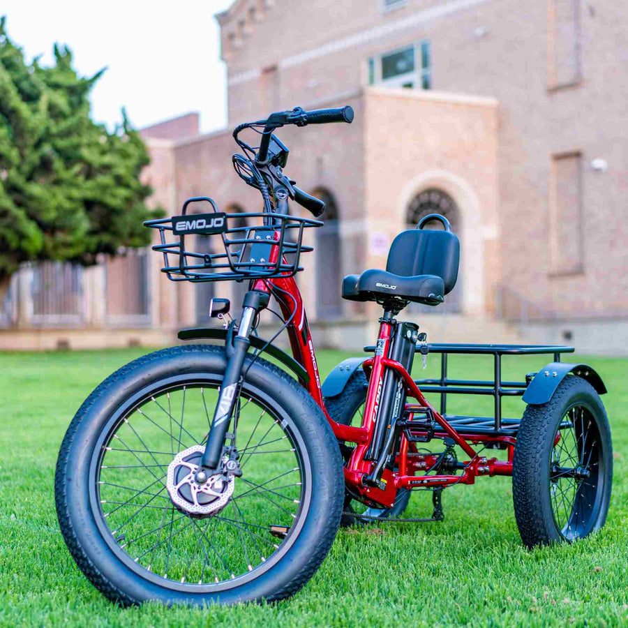 Emojo Caddy PRO, electric trike bike, electric tricycle - Emojo Bike