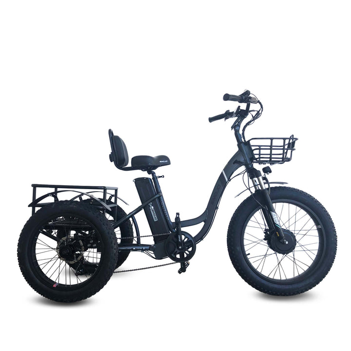 Emojo Caddy PRO, electric trike bike, electric tricycle - Emojo Bike