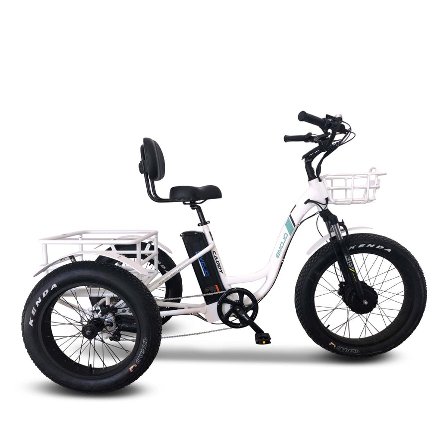 Emojo Caddy PRO, electric trike bike, electric tricycle - Emojo Bike